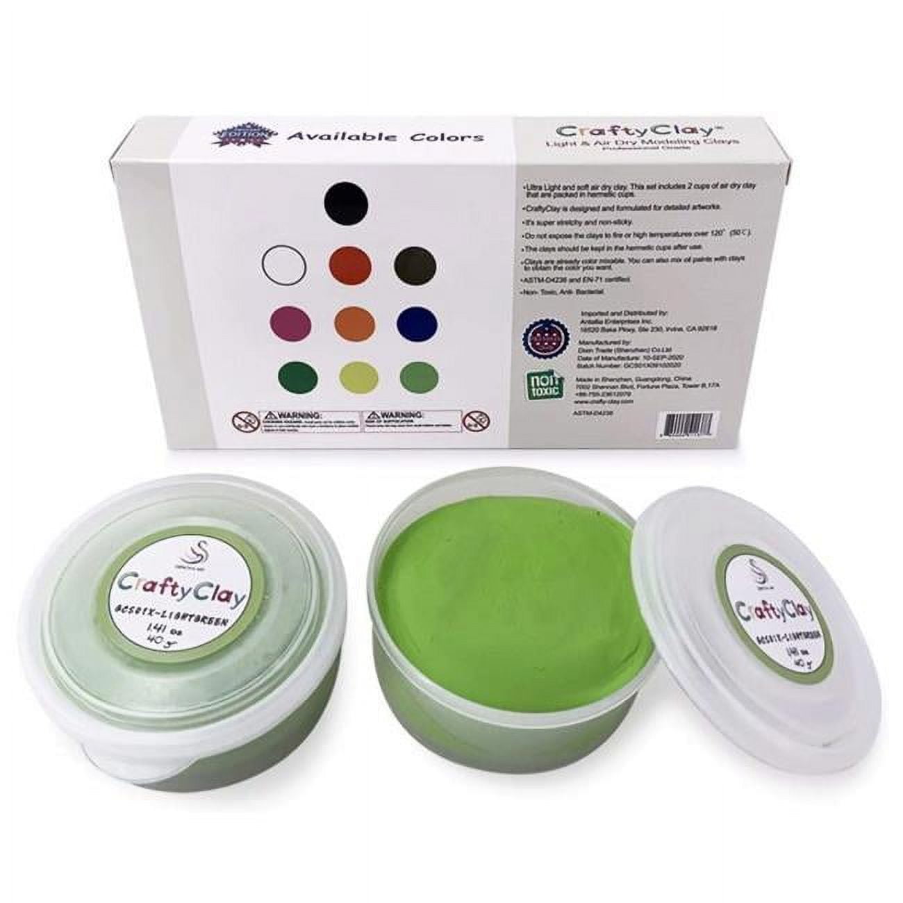 Kole Imports AE369 Genova Professional Art Crafty Clay with 2 Cup Set ...