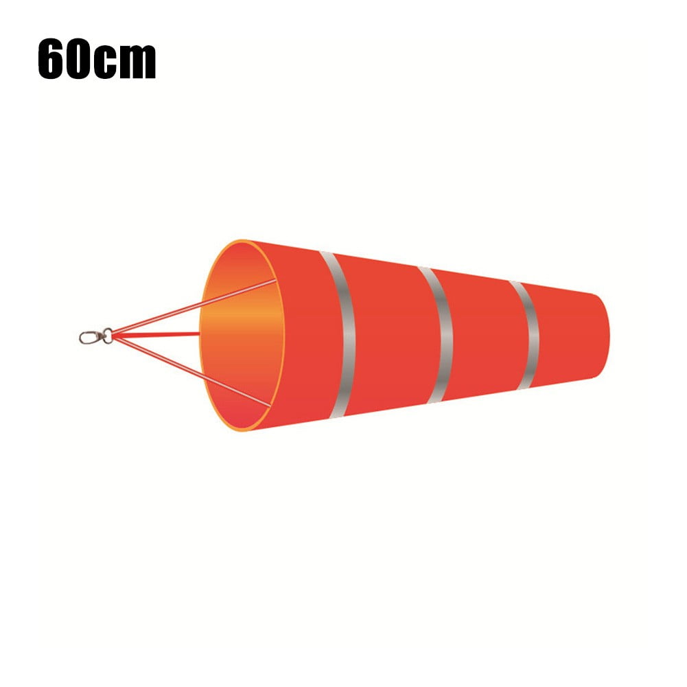 Red Airport Windsock Rip-Stop Polyester Wind Measurement Sock Bag ...