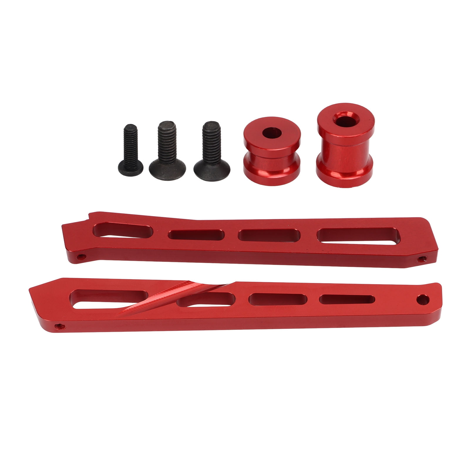 Red Aluminum Alloy Front & Rear Chassis Brace - Upgrade Support for 1/7 ...