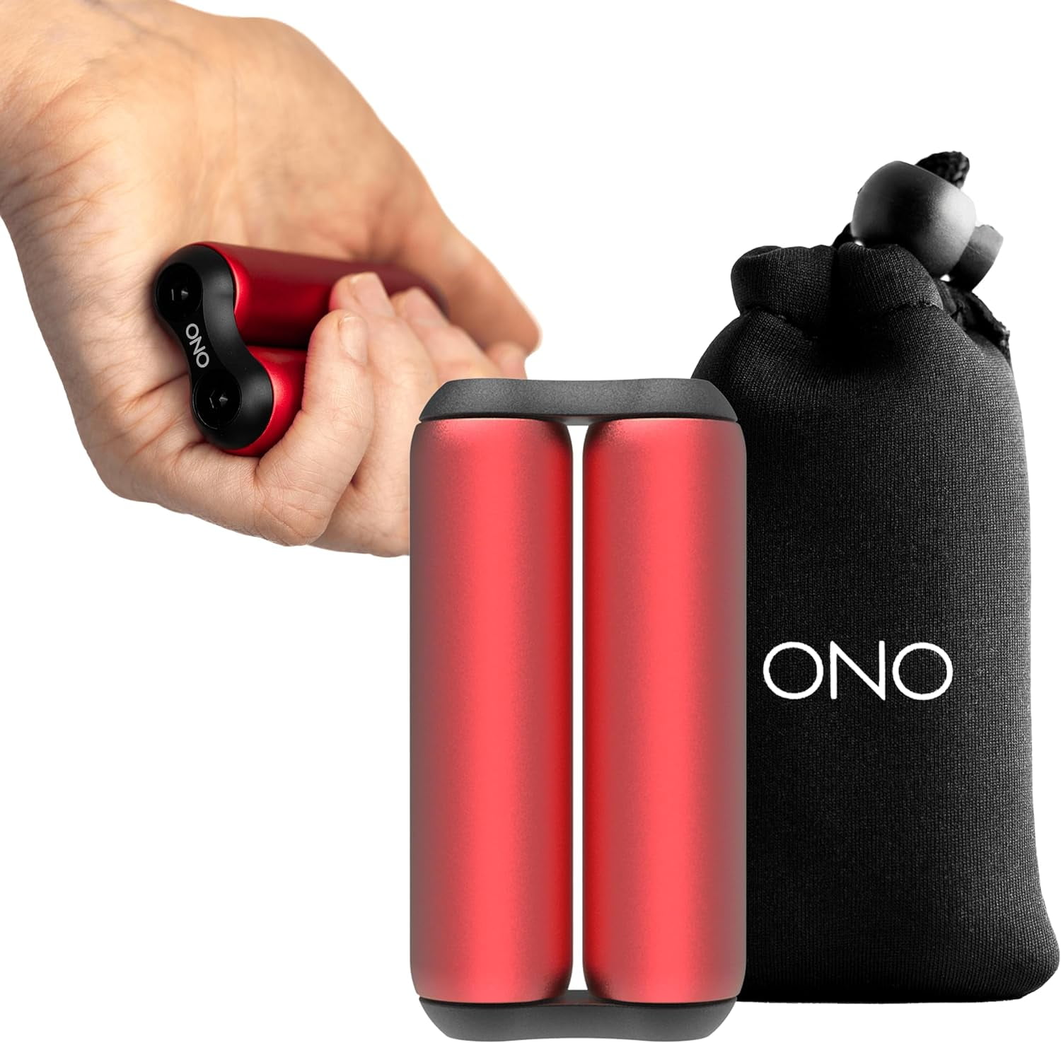 Red Aluminum Junior ONO Roller - Handheld Fidget Toy for Adults | Help ...