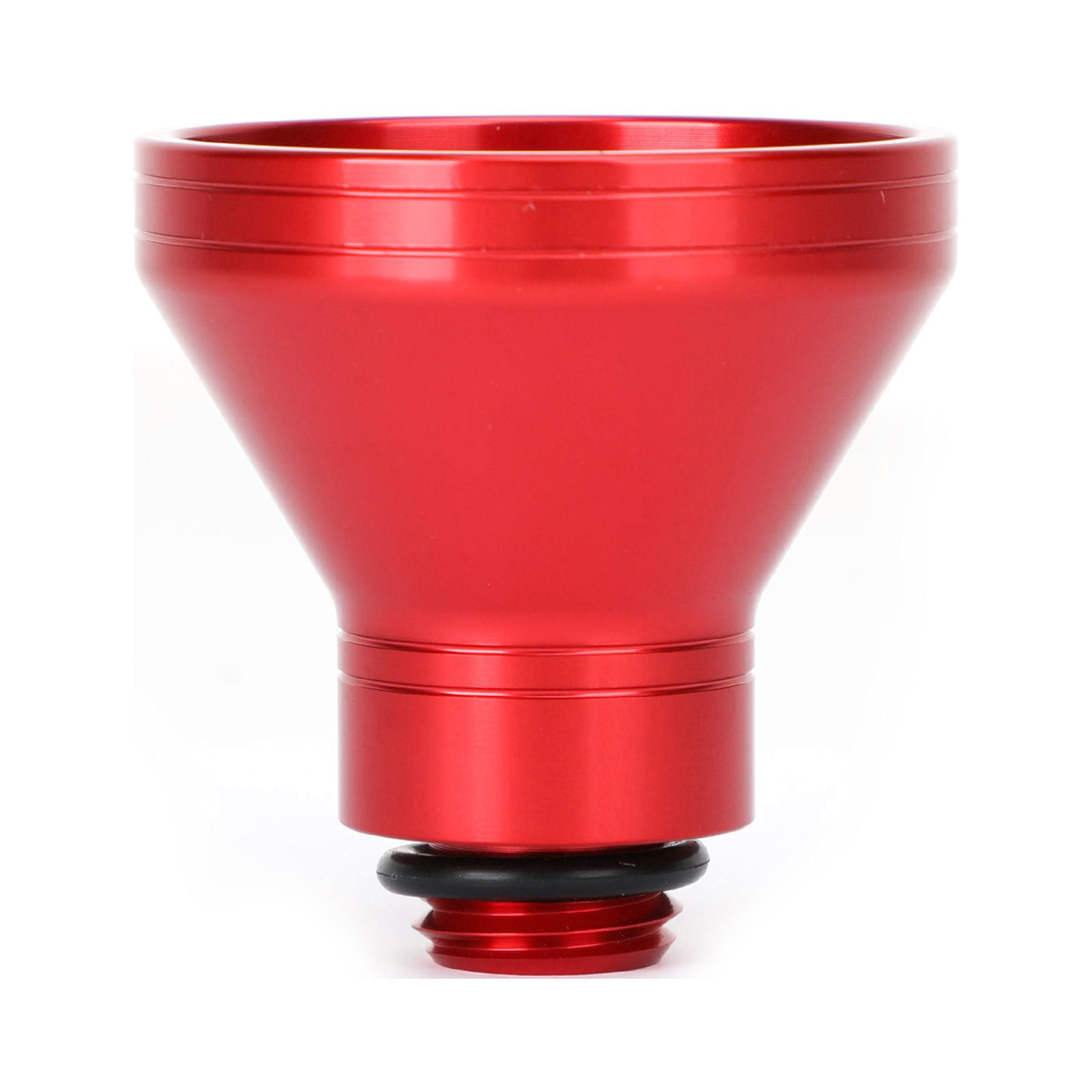 Red Aluminum Oil Filler Funnel 20mm Universal Oil Catch Drain ...