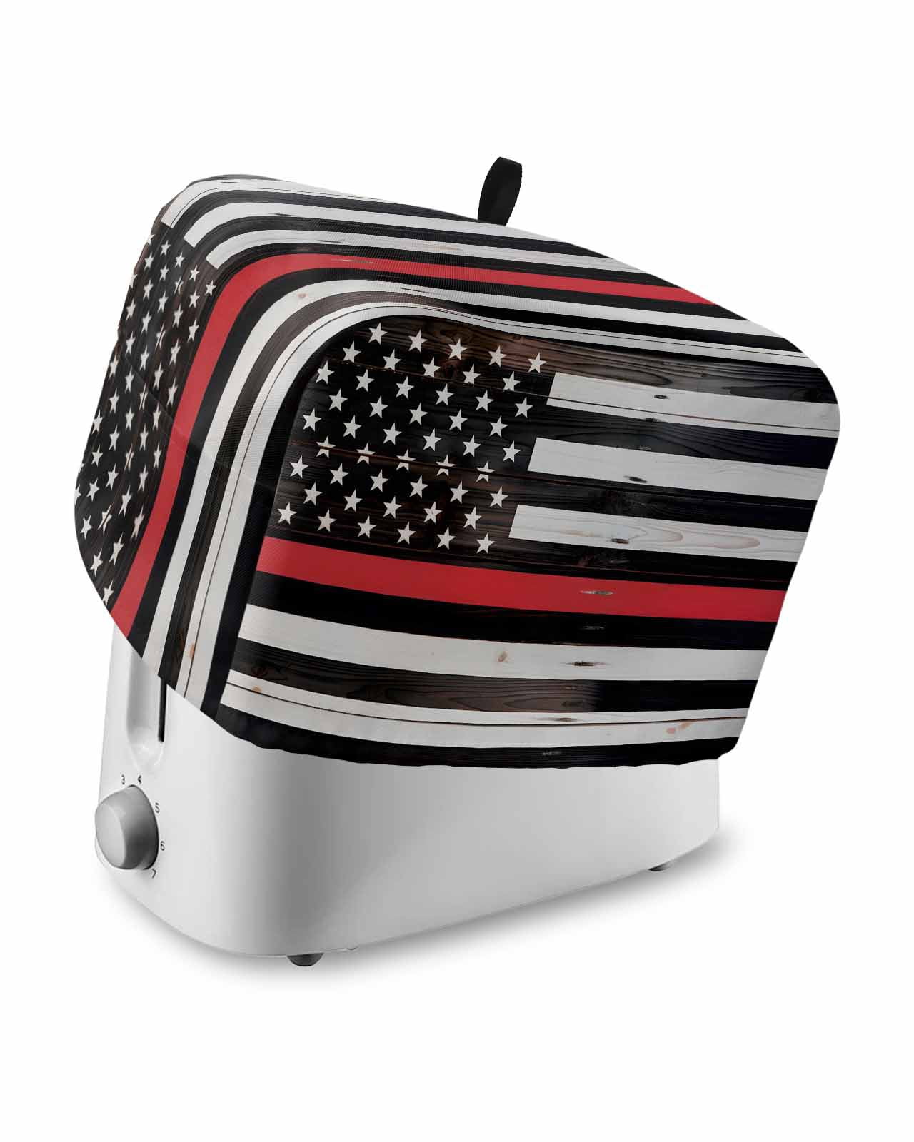 Red American Flag Small Toaster Cover 2 Slice, Kitchen Appliance Covers ...