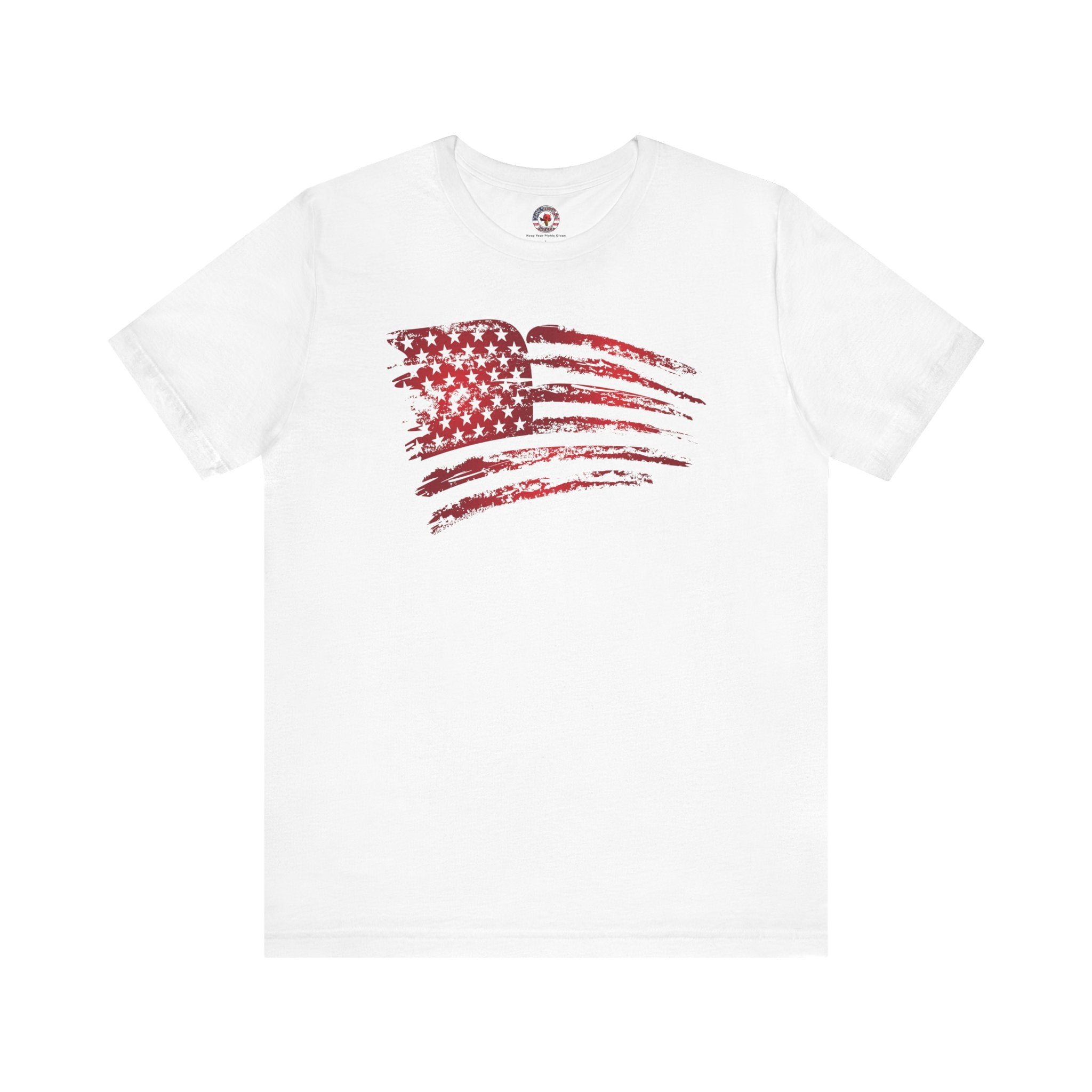 Red American Flag T-Shirt - Walmart.com