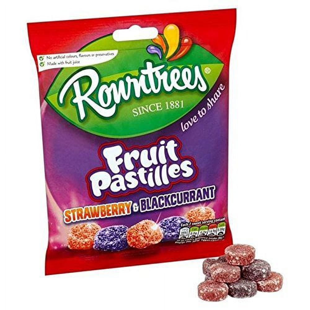 Red And Black Fruit Pastilles Bag 143g (Pack of 4) - Walmart.com