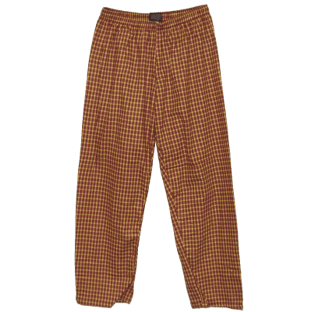 Red And Yellow Plaid Adult Pants Saul Silver Pineapple Express Costume Pajamas - Walmart.com