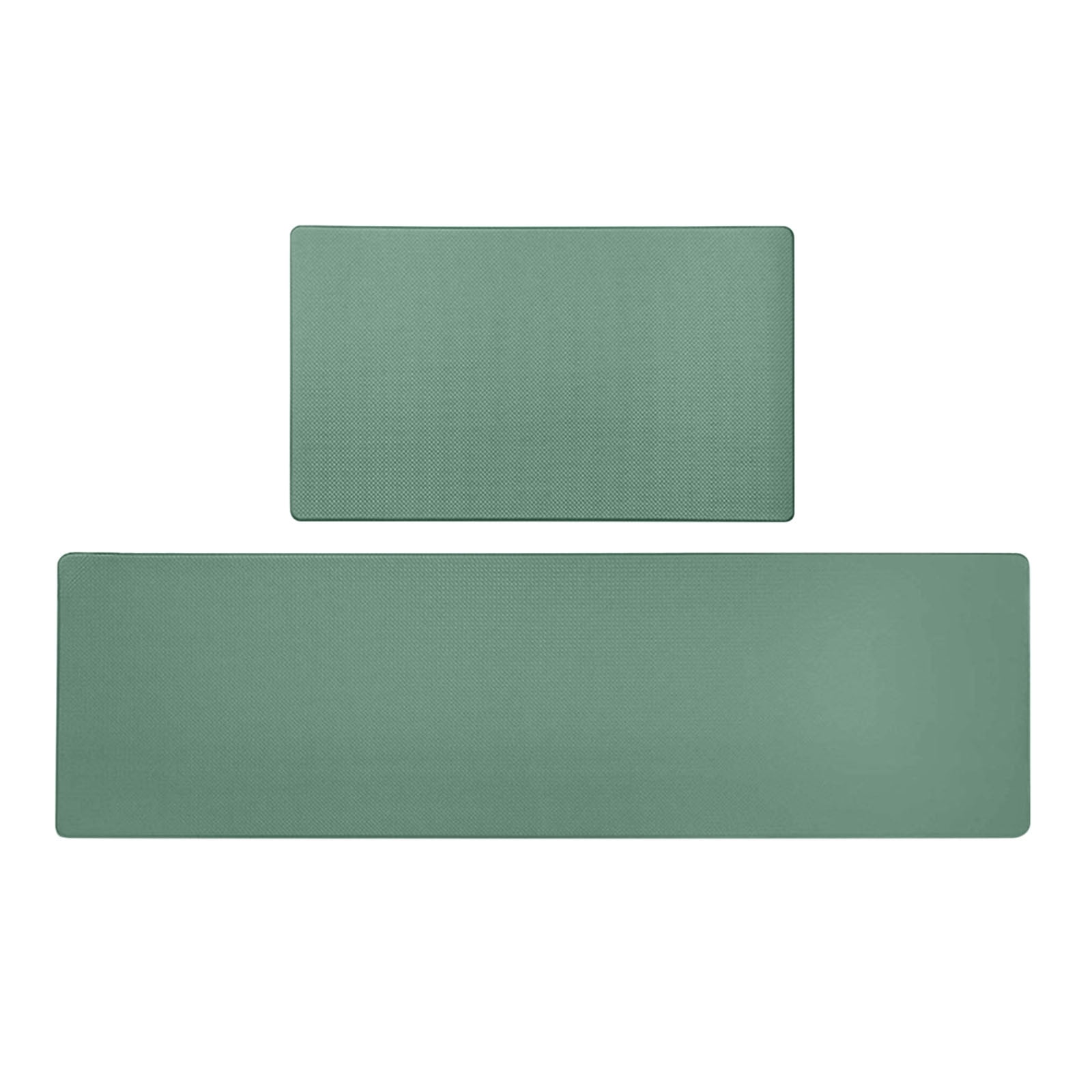 Red Anti-Fatigue Kitchen Mat Set Non-Slip Comfort Mats for Home ...