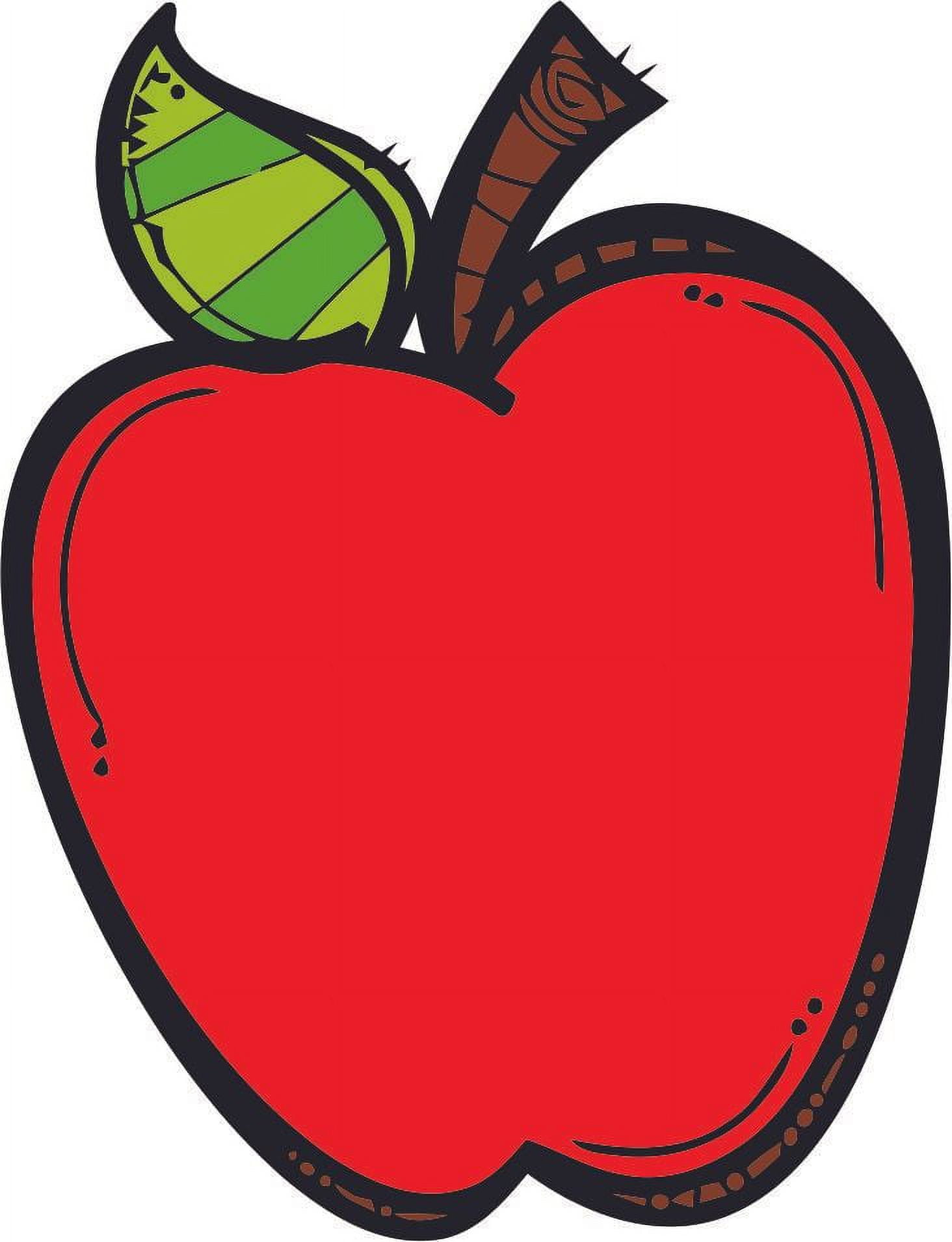 Red Apple Apples Design School Wall Decals for Classroom Decoration and ...