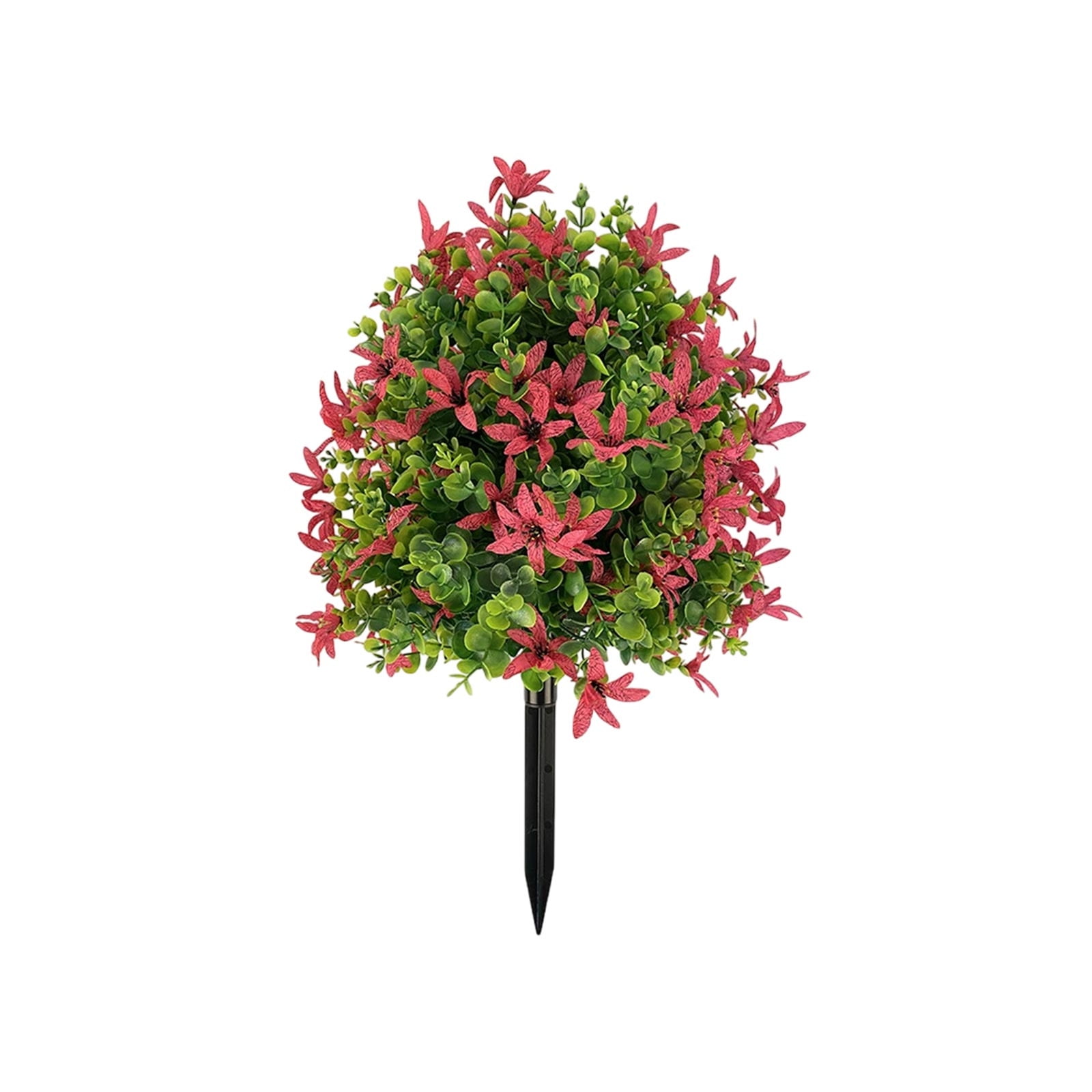 Red Artificial Orchid Red Simulation Dancing Orchids with Ground Spike ...
