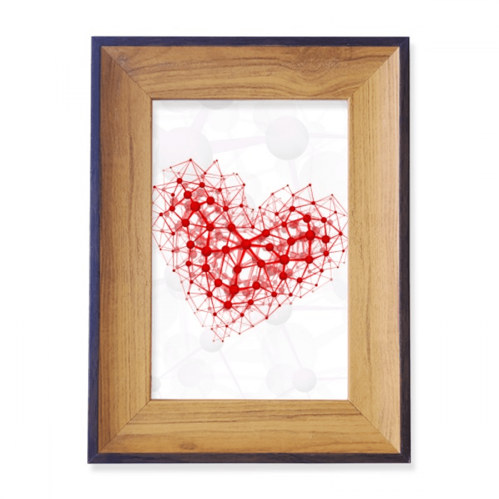 Red Atoc Structure Physical Illustration Photo Frame Exhibition Display ...
