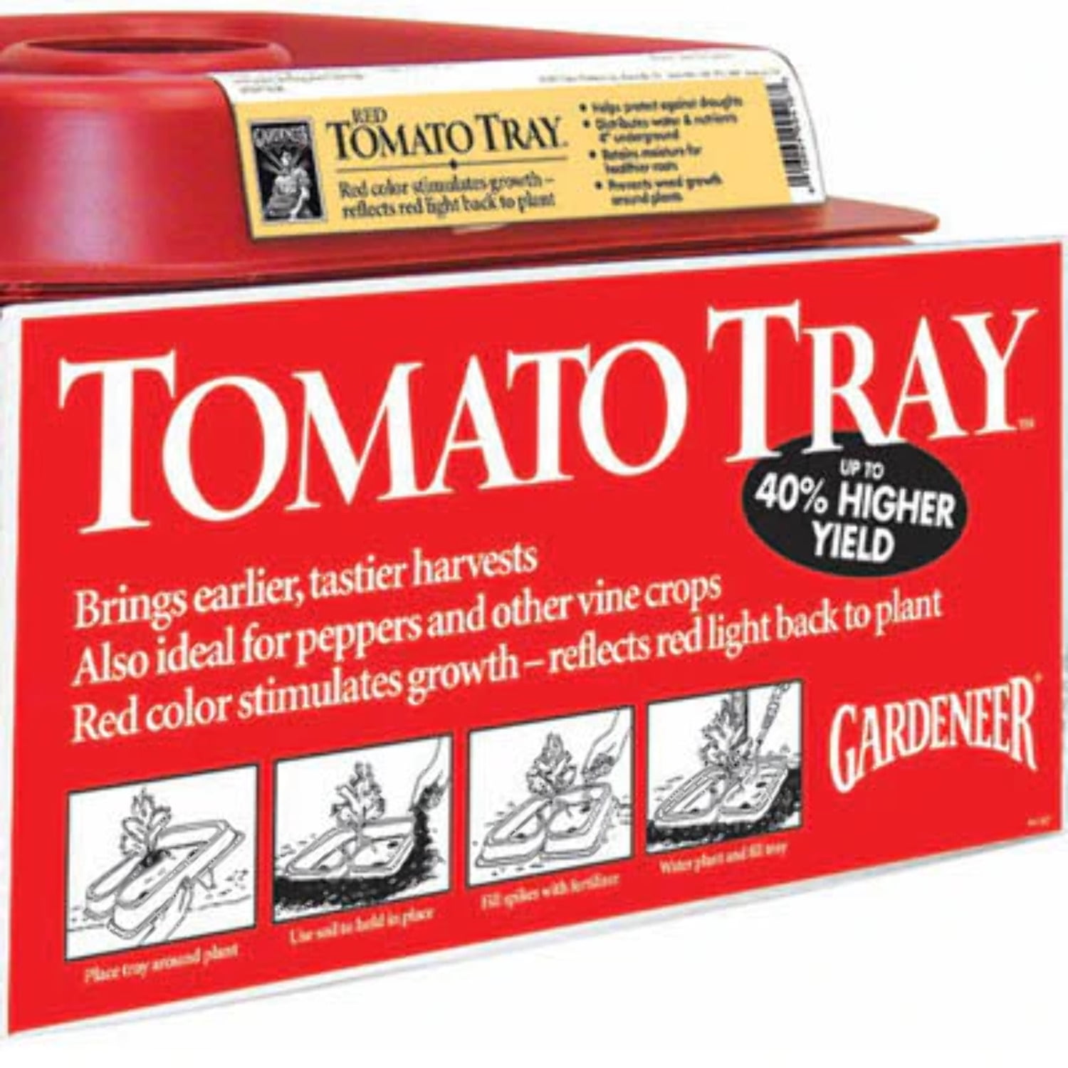 Red Automator Tomato Trays (3) - Walmart.com