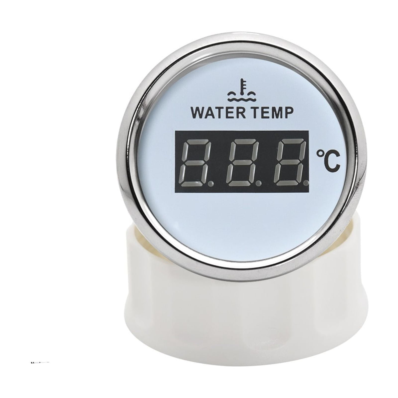 Red Back Ligth 52mm Digital Water Temperature Gauge With 1/8NPT Water ...