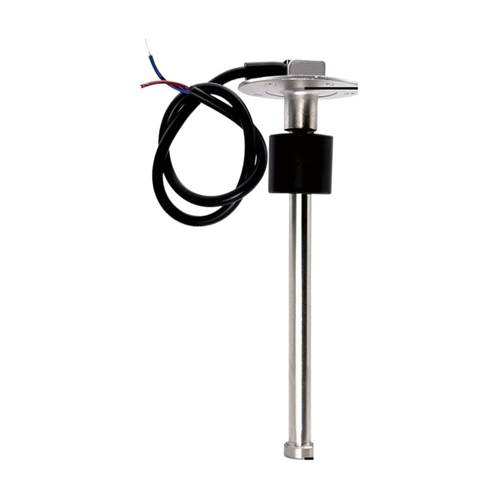 Red Backlight 52mm Digital Fuel Level Gauge Oil Tank Level Indicator ...