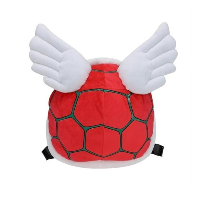 Red Backpack Wings Turtle Shell Backpack Cosplay Costume Accessory ...