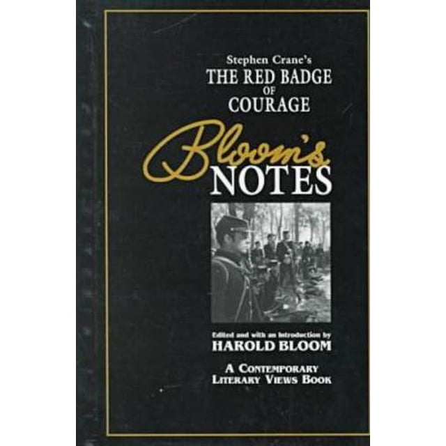 Pre-Owned Red Badge of Courage Blooms Notes Library Binding Bloom ...