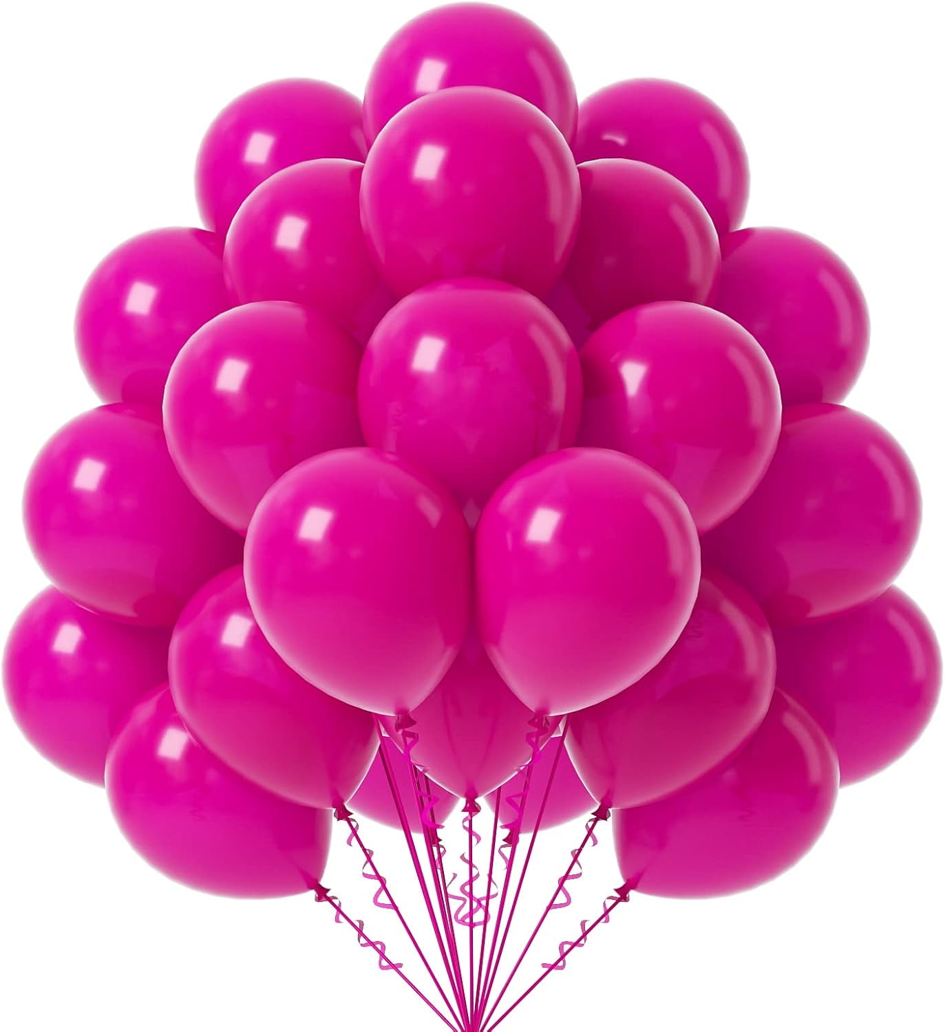 Red Balloons, 50 Pack - 12 Inch Latex Party Balloons for Birthday ...