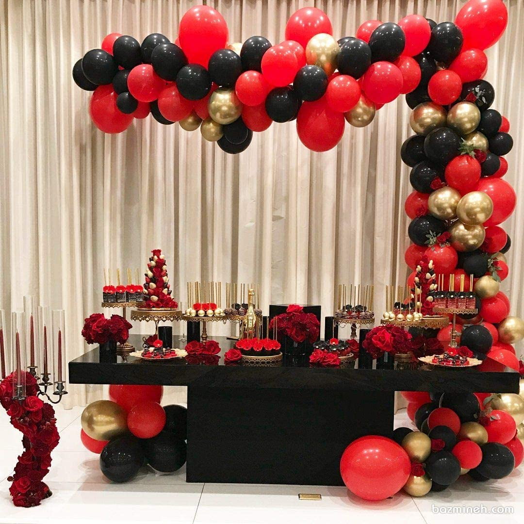 Red Balloons, Red Party Balloons,100-Pack, 12-Inch,Latex Balloons (Red ...