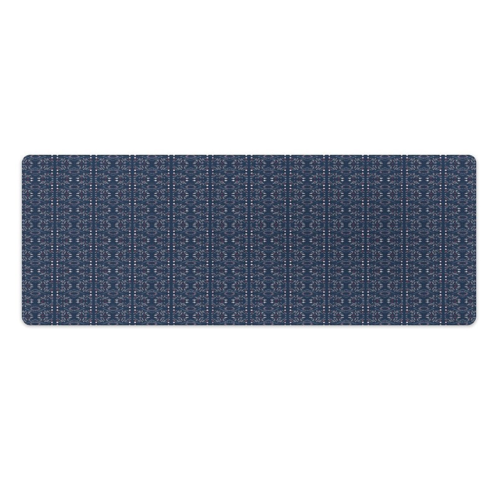 Red Bandana Kitchen Rugs Pvc Mats Set of 2 Pieces Non Slip Soft ...