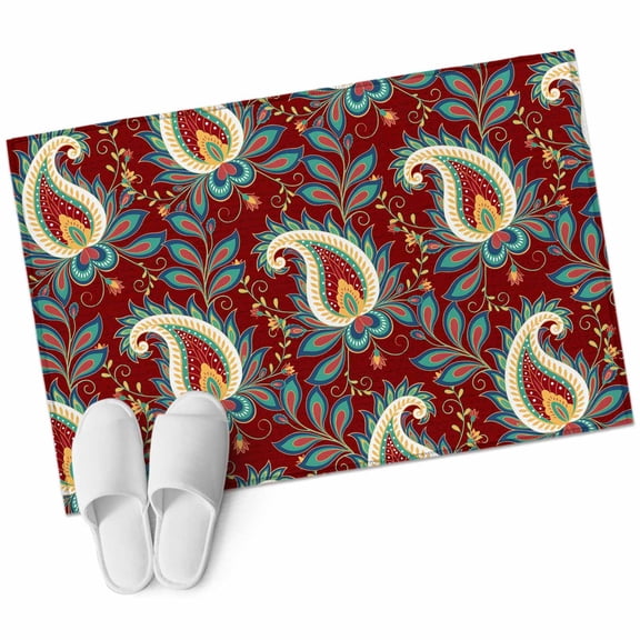 Indian Mat Collection for Home Entryways and Decor 18x30 Inches