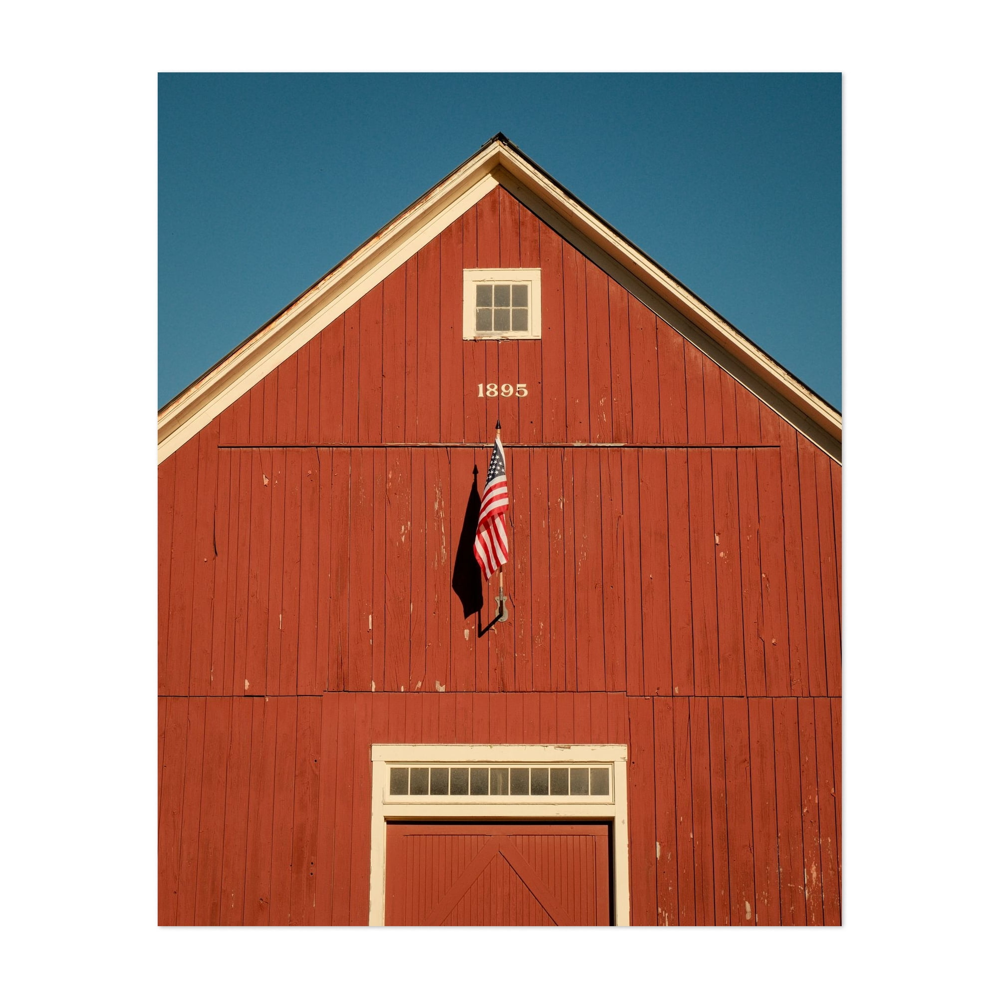 Red Barn, Burke - Burke Vermont Photography Barn Patriotic Farmhouse ...