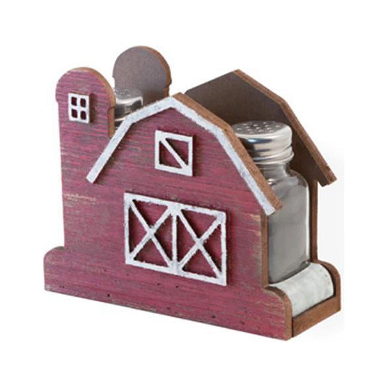 Red Barn Salt & Pepper Shaker Set - Walmart.com