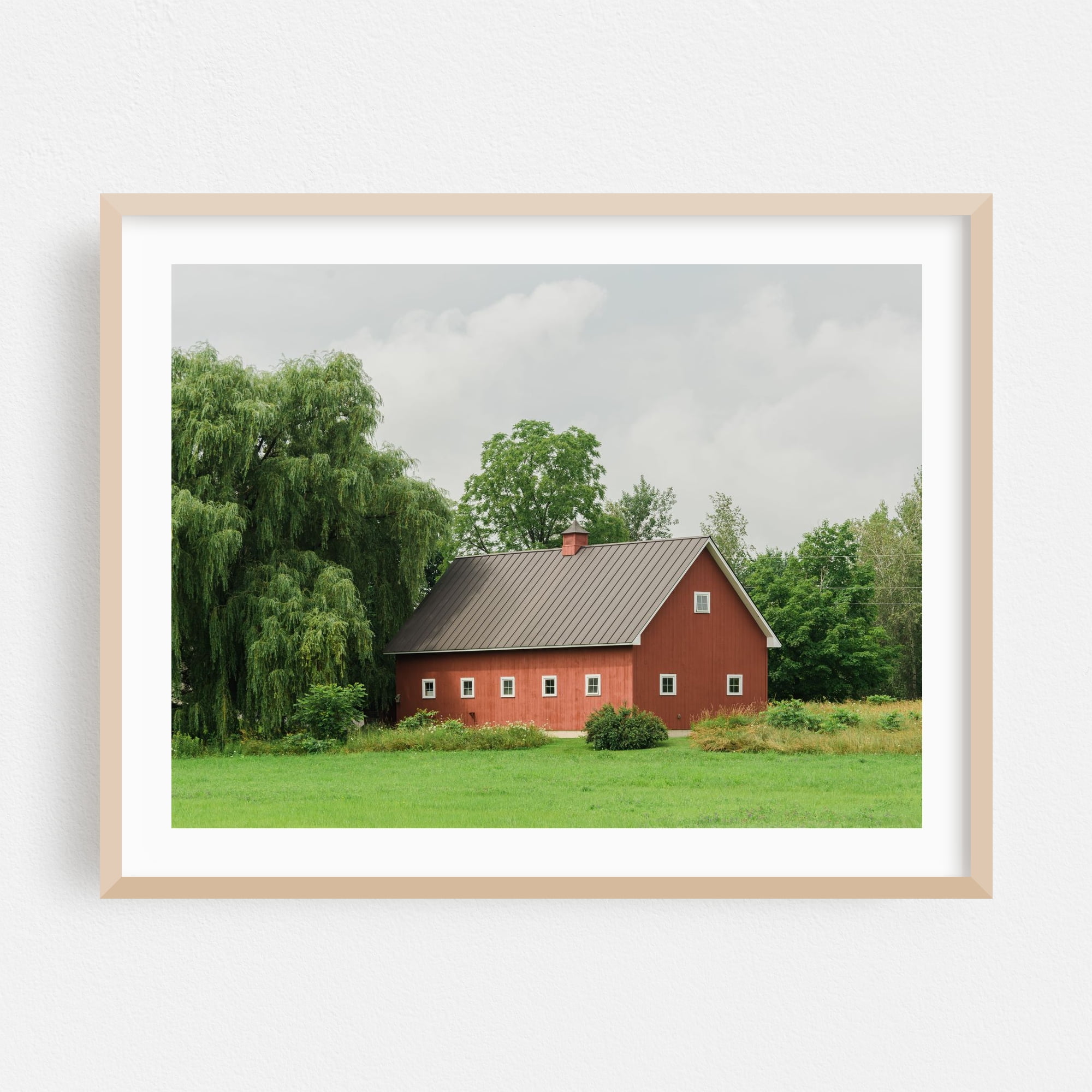 Red Barn, Shelburne - Shelburne Vermont Photography Farmhouse Rural ...
