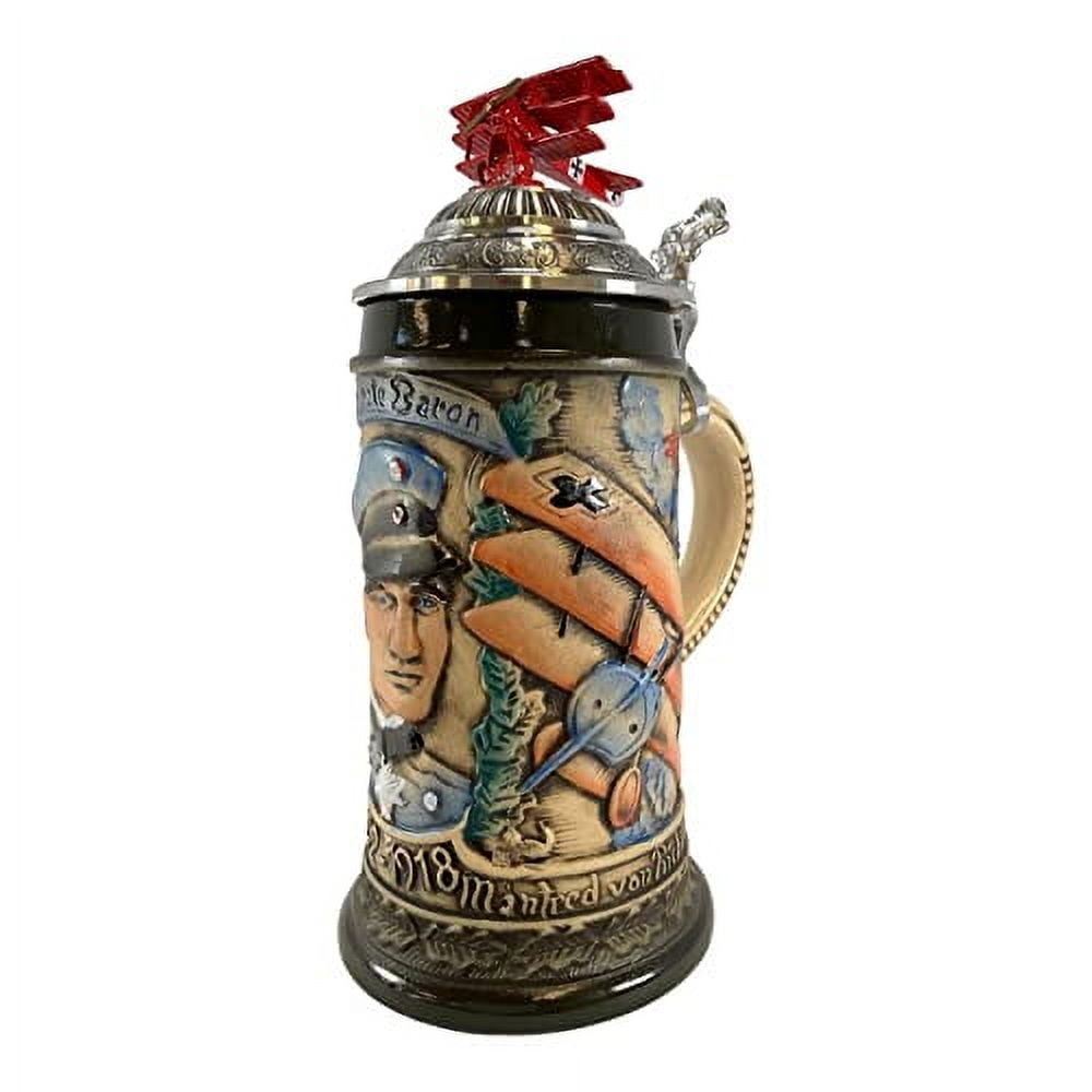 Red Baron German Beer Stein .5L Limited Edition Made in Germany ONE Mug ...