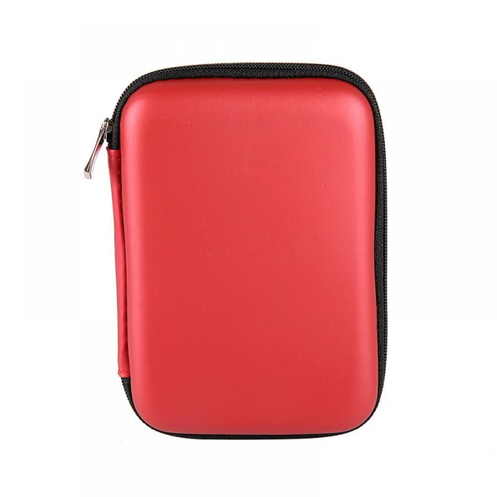 Red Basics Small Hard Shell Carrying Case for My Passport Essential ...