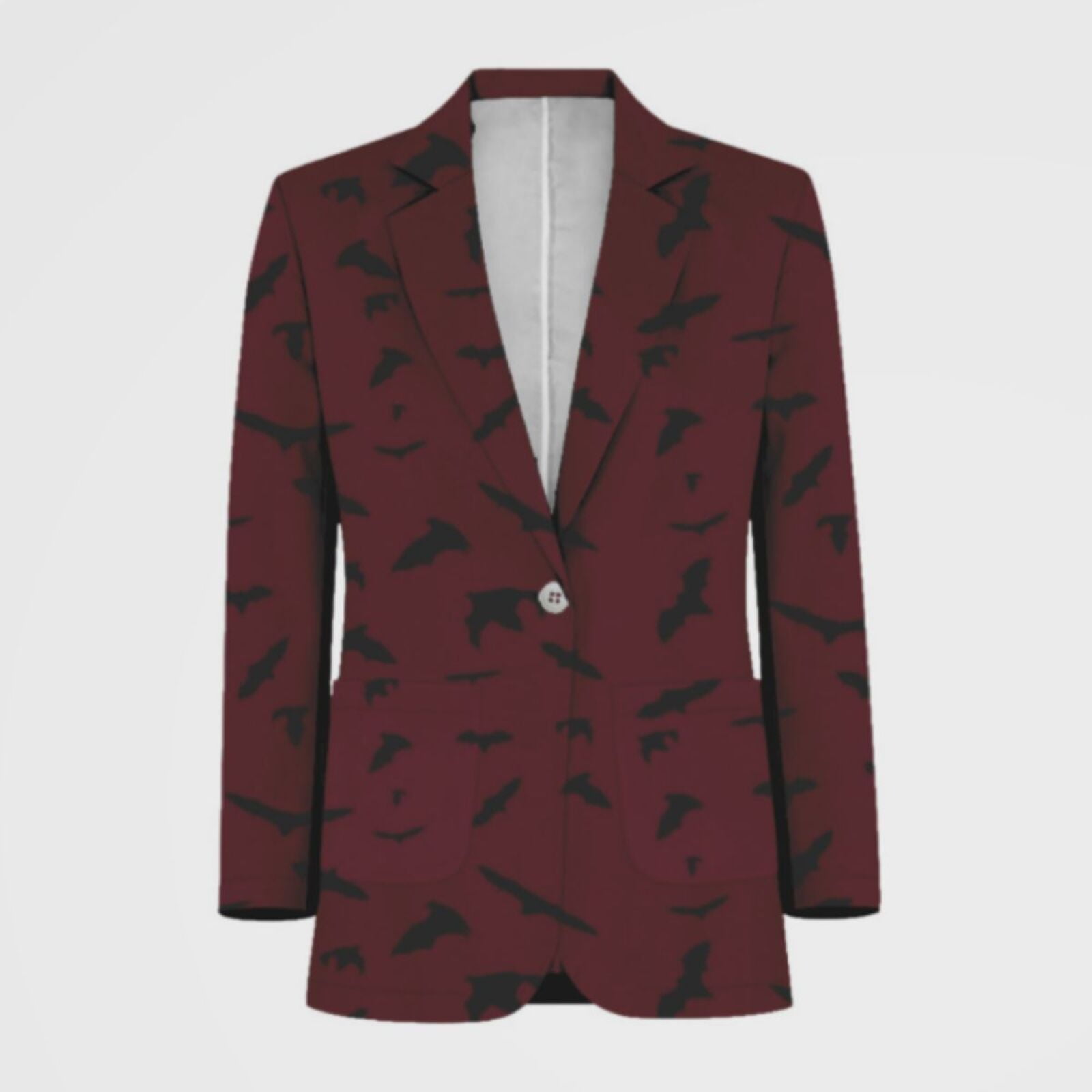 Red Bats-01 Men Blazers Slim Clothing Summer Jacket Man Oversize Daily ...