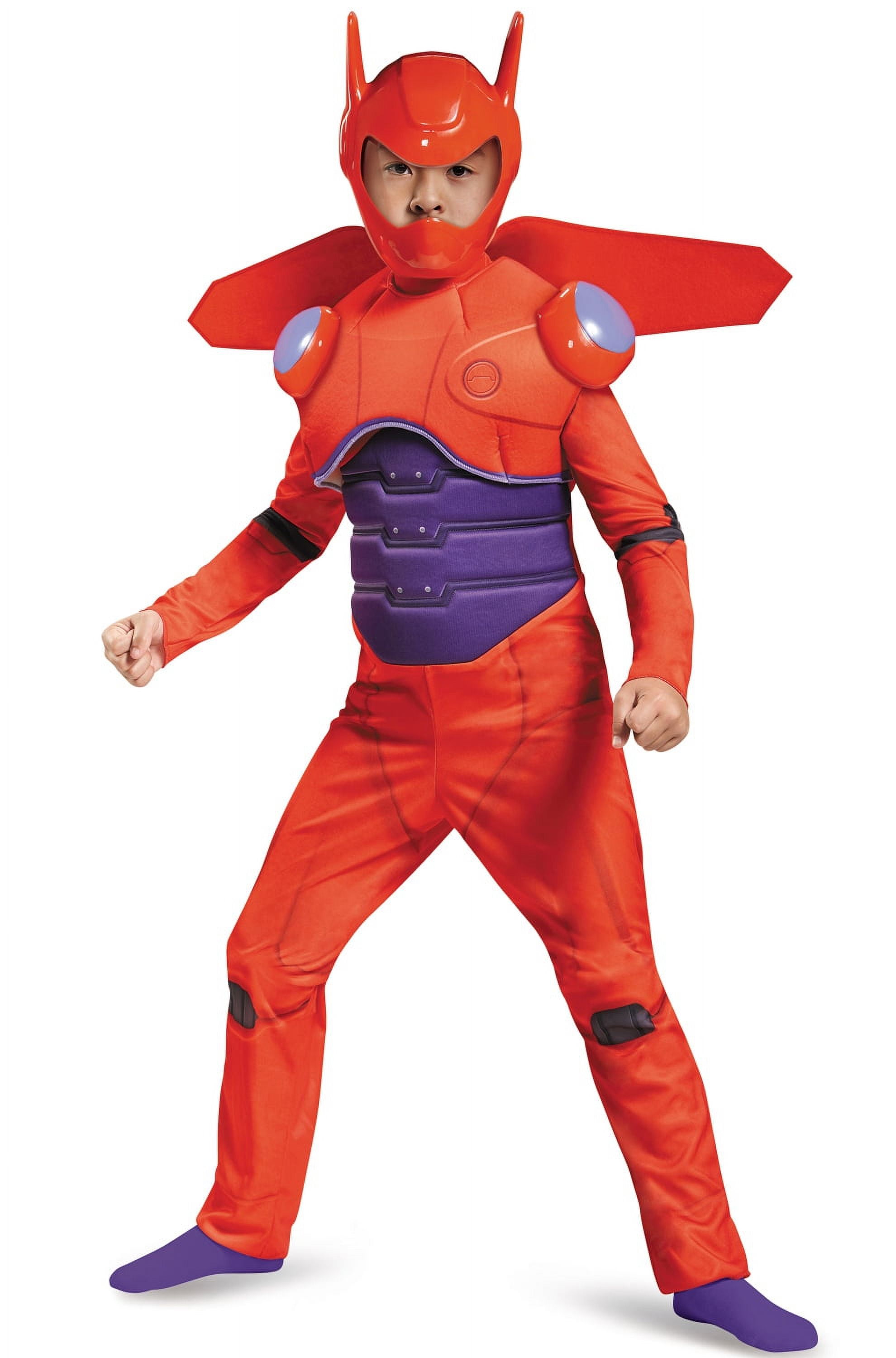 Red Baymax Deluxe Muscle Child Costume - Walmart.com