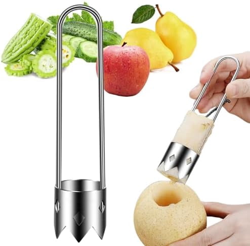 Red Bell Pepper Seed Corer, 2024 Upgraded Stainless Steel Fruite Corer ...