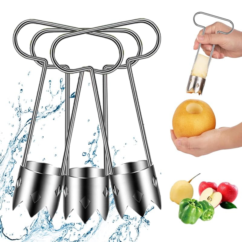 Red Bell Pepper Seed Corer,2025 New Upgrade Universal Fruit and Vegetable Core Remover ...