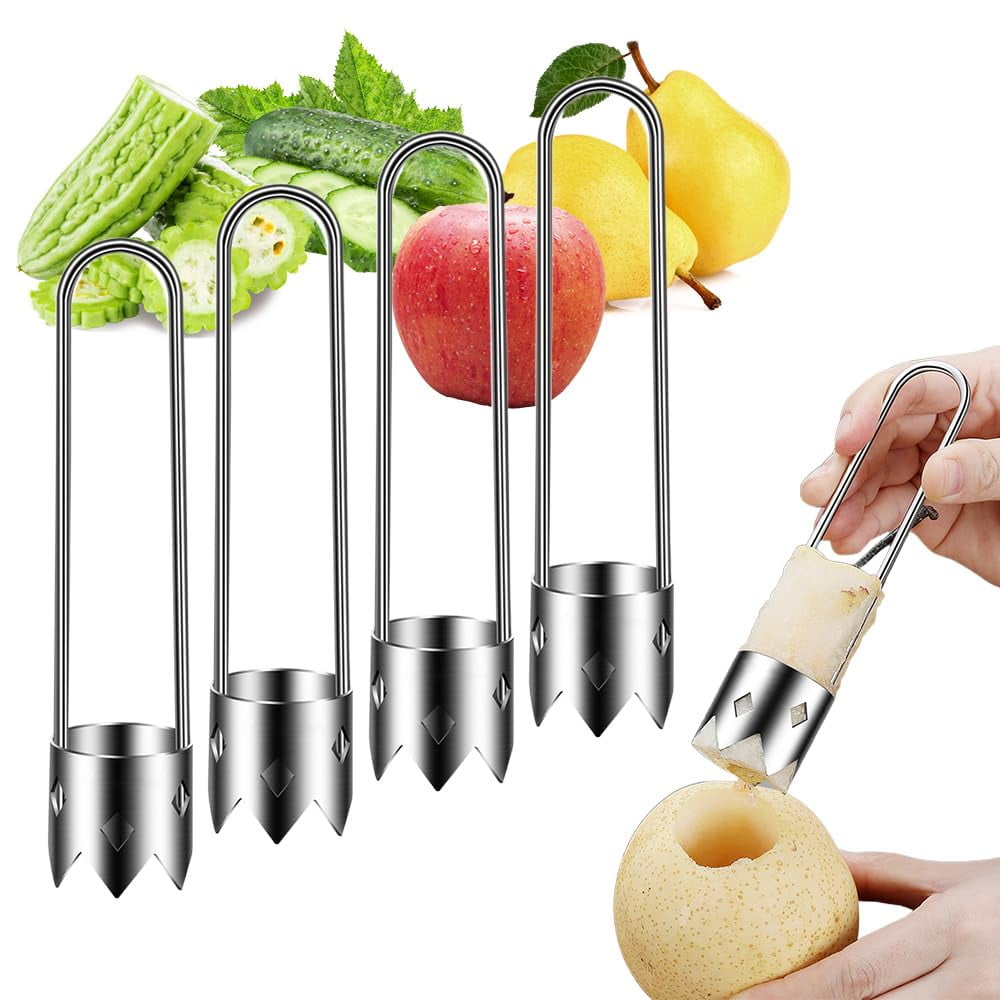 Red Bell Pepper Seed Corer Kitchen Gadget,2025 Stainless Steel Fruit ...