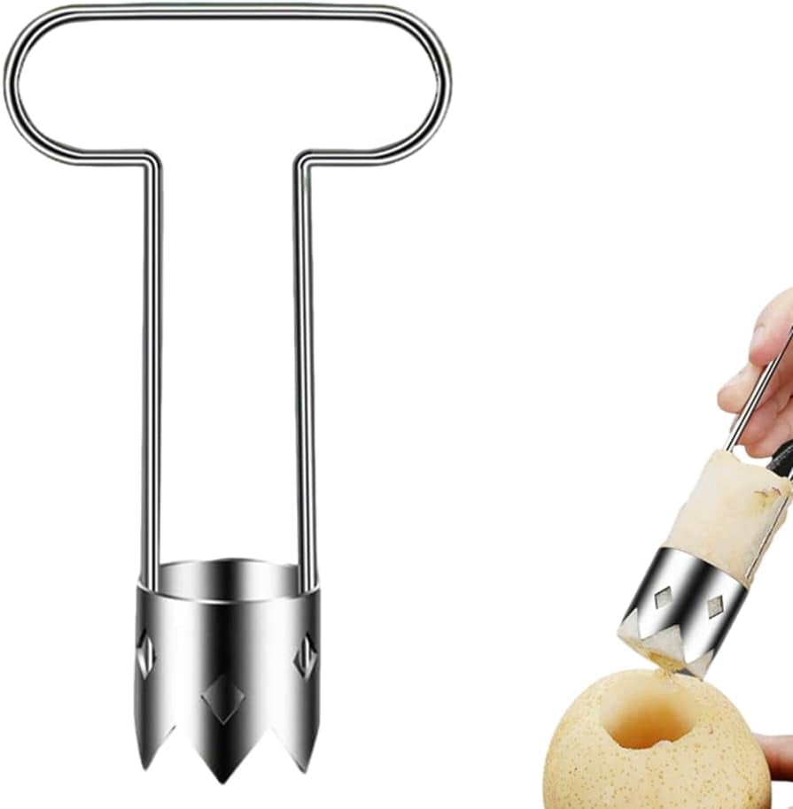 Red Bell Pepper Seed Corer, Pepper, Pineapple, Pear, Apple Corer ...