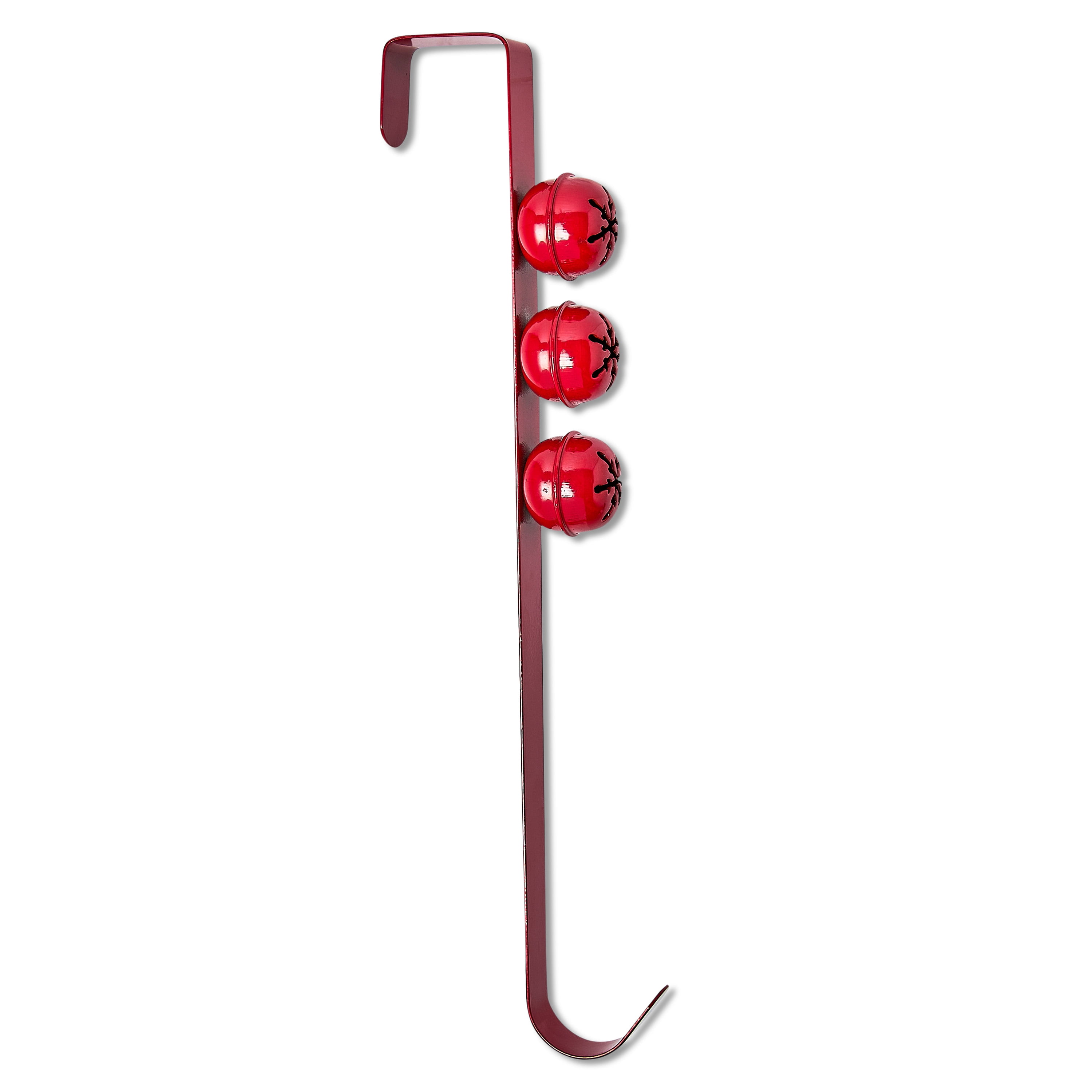 Red Bells Wreath Hanger, 15 in, by Holiday Time - Walmart.com