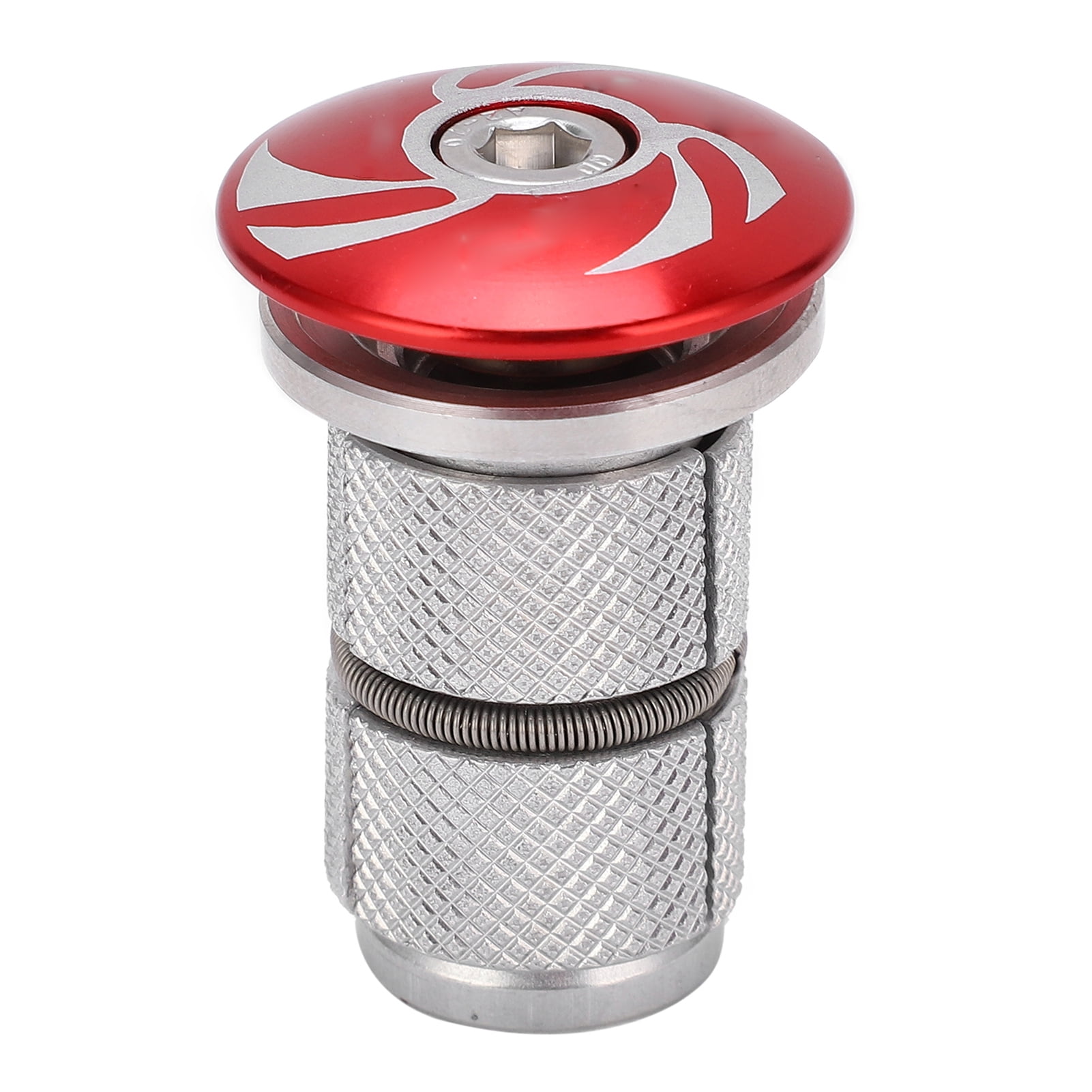 Red Bicycle Headset Compression Plug, Front Fork Steerer Tube Cover ...