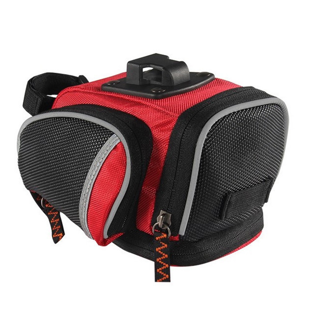 Red-Bicycle Tail Bag Quick Release Type Bicycle Bag Mountain Bike Bag ...