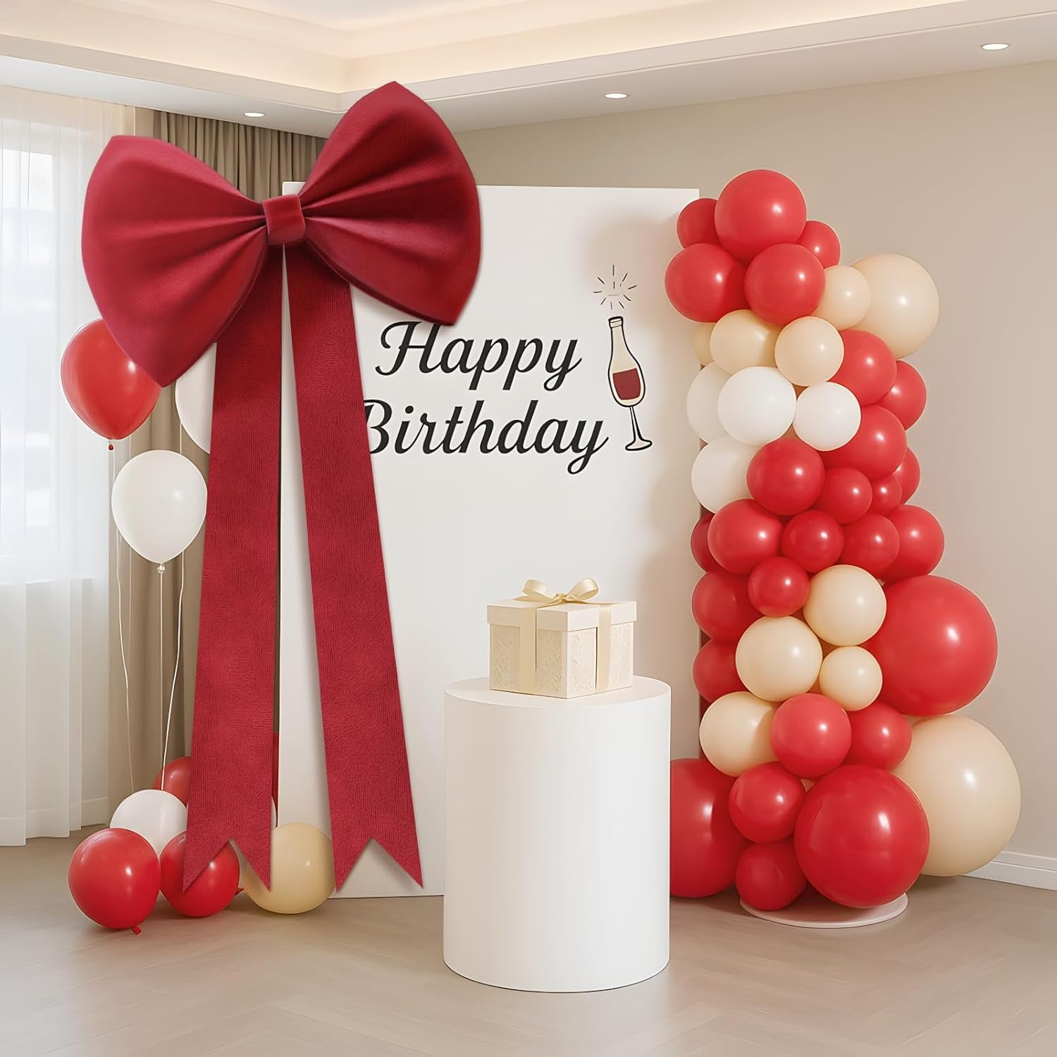 Red Big Bows Decorations, 40 inchs for Party Decorations Wedding ...