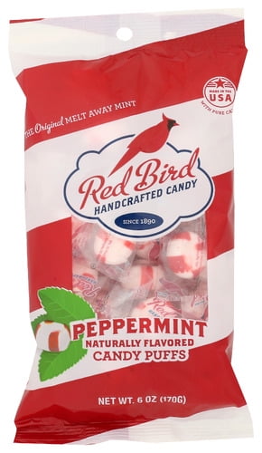 Red Bird Candy Peppermint Red Birds 6 oz (Pack of 24) - Walmart.com