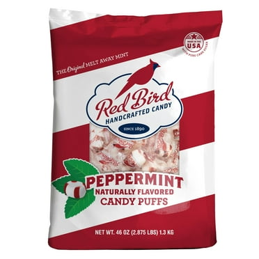 Red Bird Soft Peppermint Candy Puffs, Does Not Contain Any Allergens ...