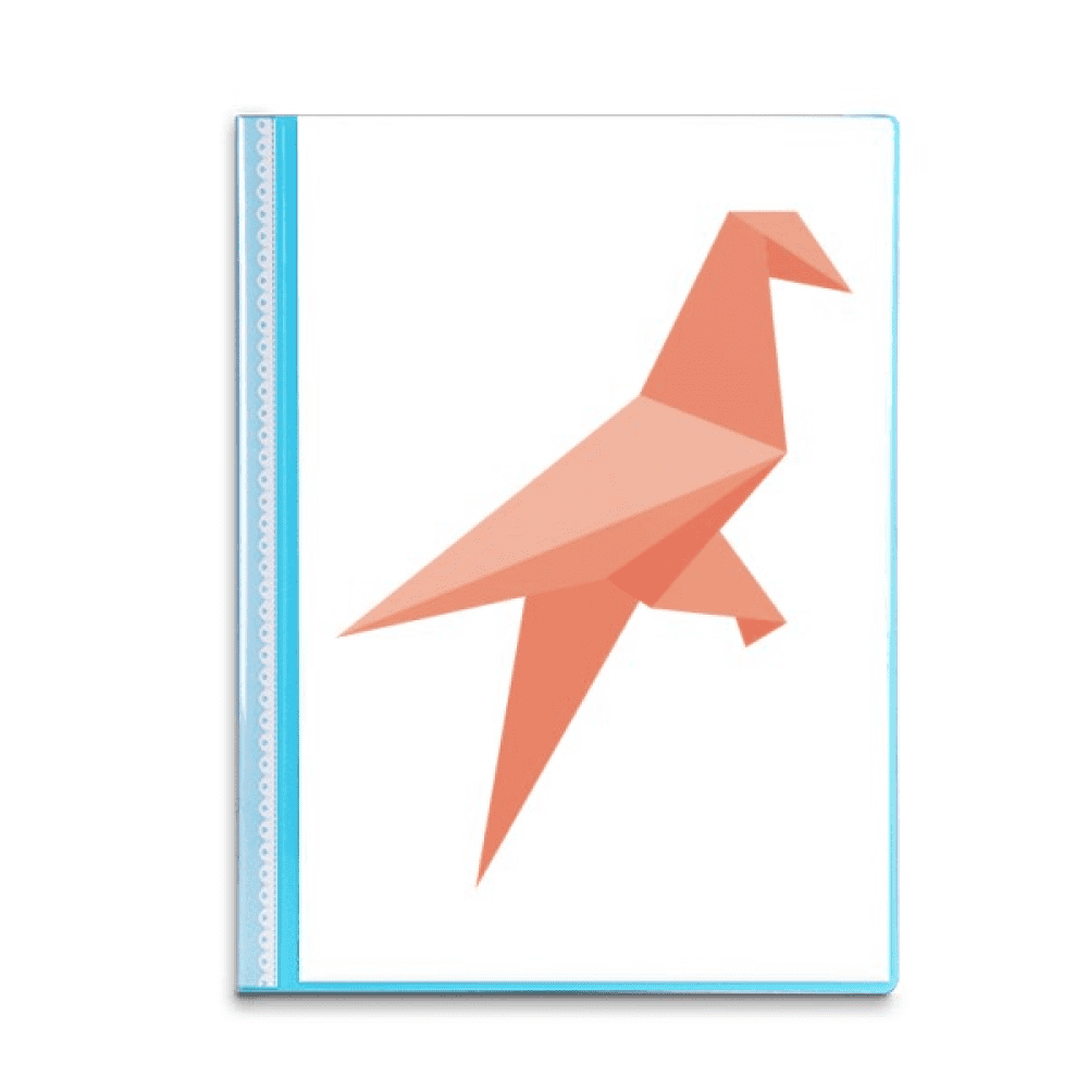 Red Bird Origa Pattern Book Sheet Protectors Portfolio Binder Folder ...
