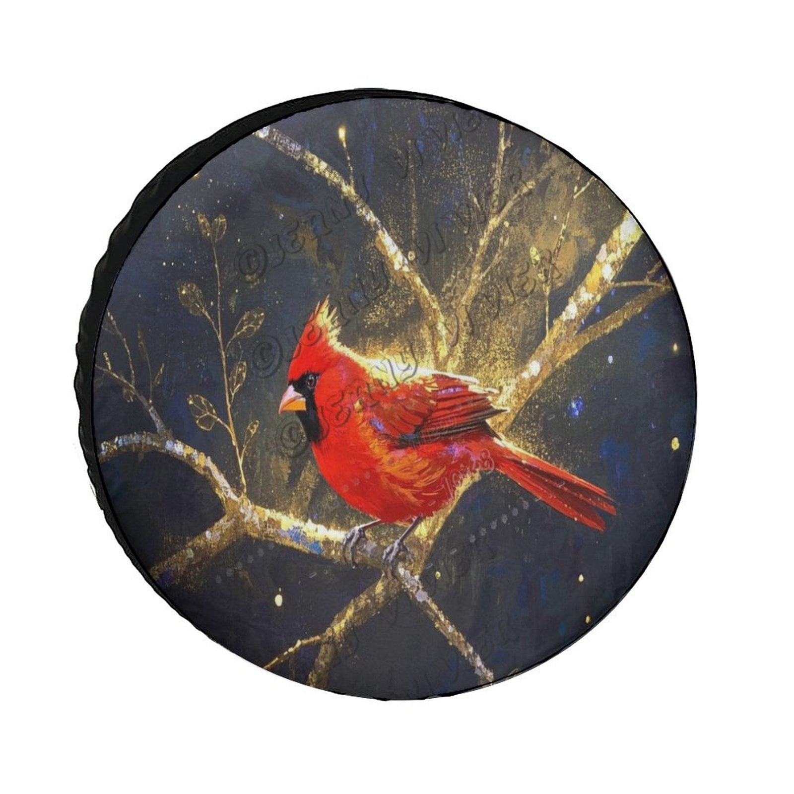 Red Bird Spare Tire Cover, Wheel Cover Waterproof Dust-Proof UV ...
