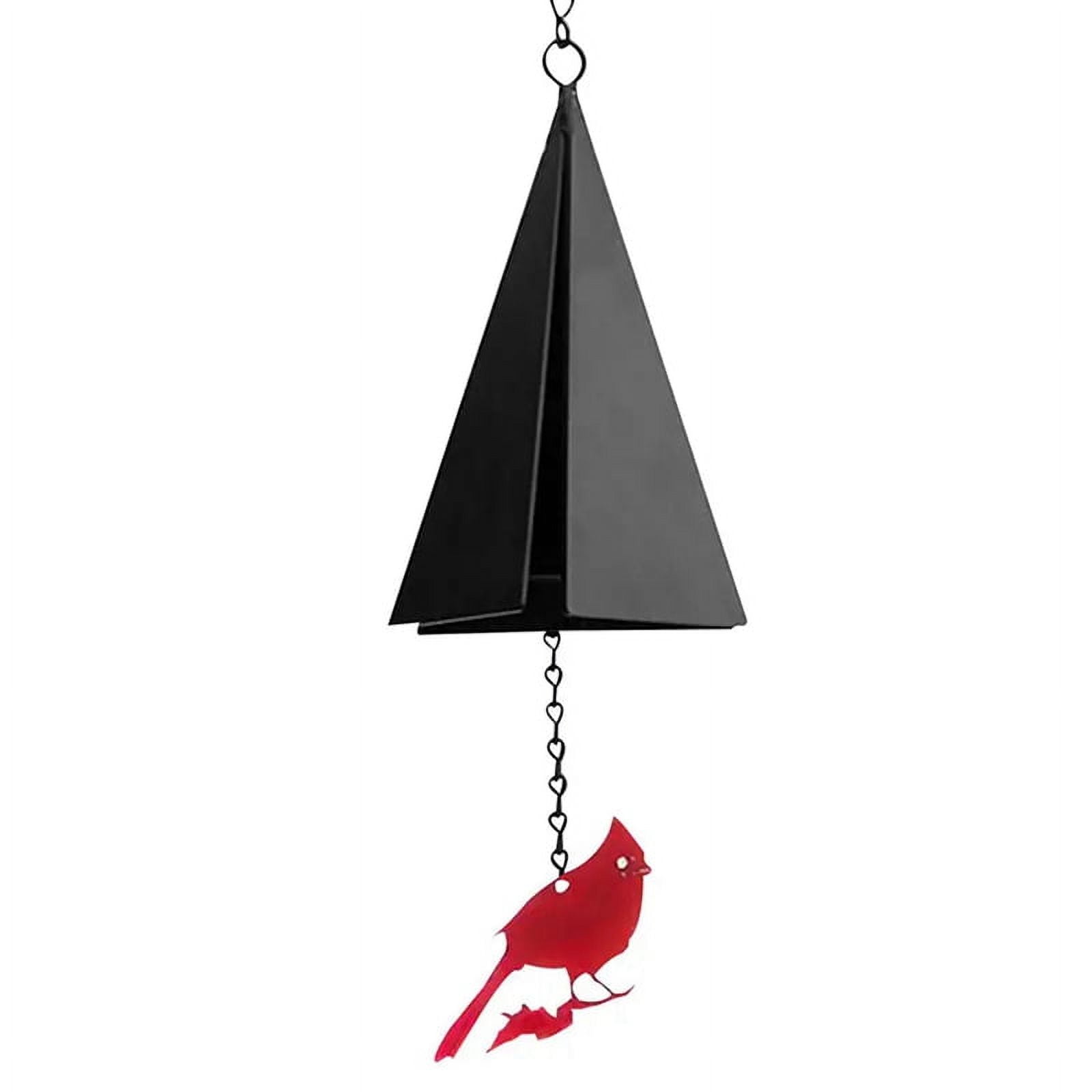 Red Bird Wind Chime Iron Triangle Wind Chime Pendant Decoration ...