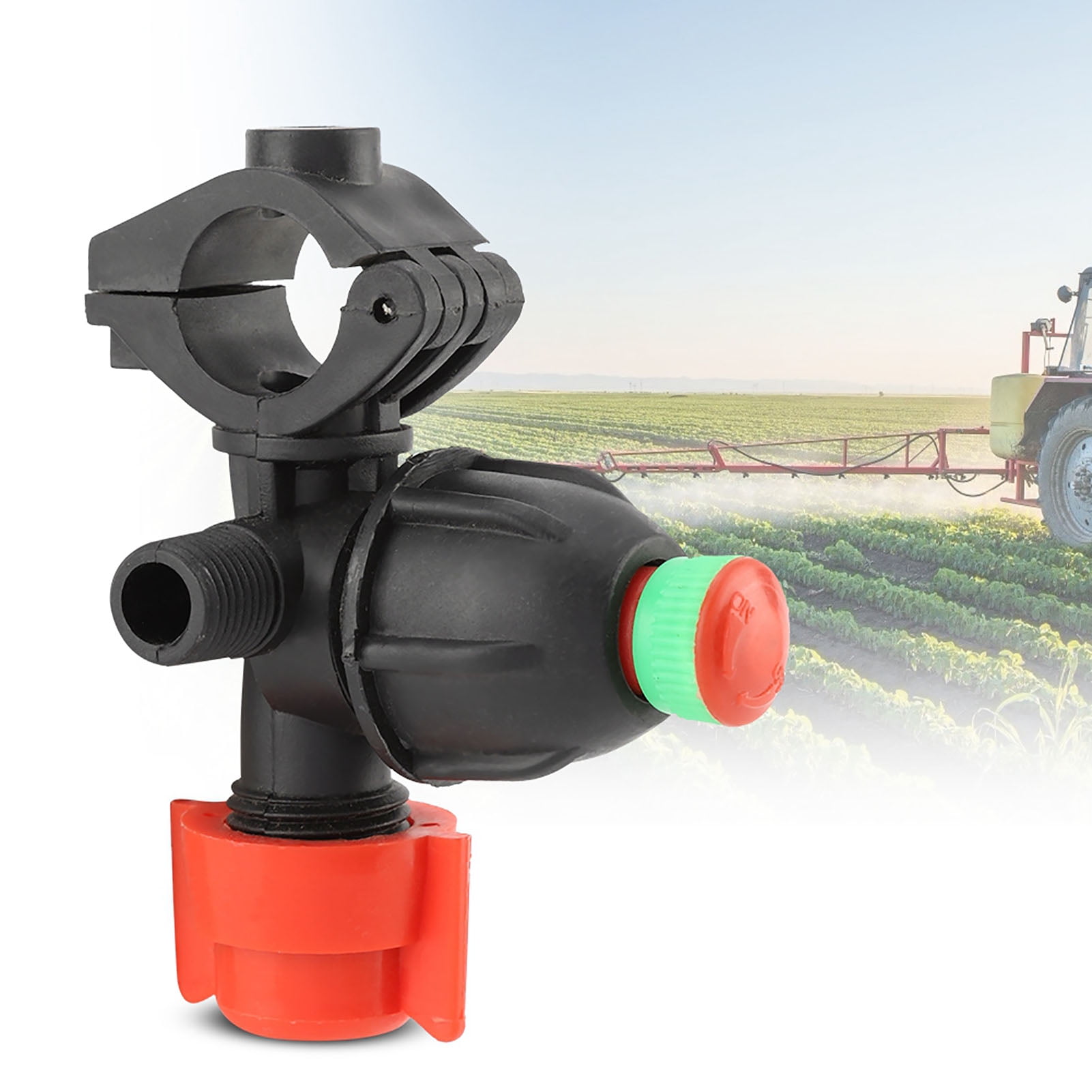 Red And Black Agricultural Sprayer Nozzle Engineering Plastic Nozzle ...