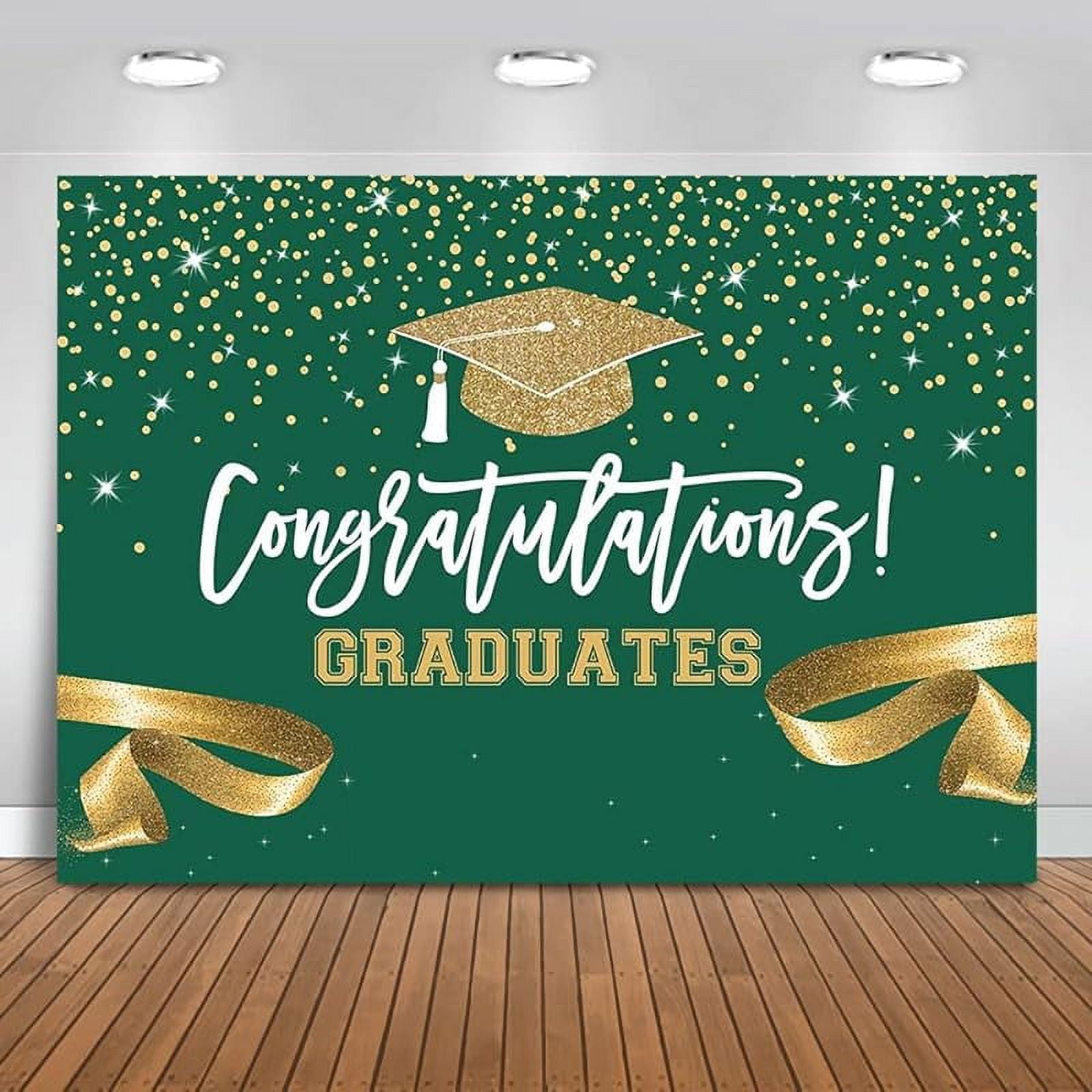 Red Black Class of 2025 Backdrop Congratulations Graduates Background ...