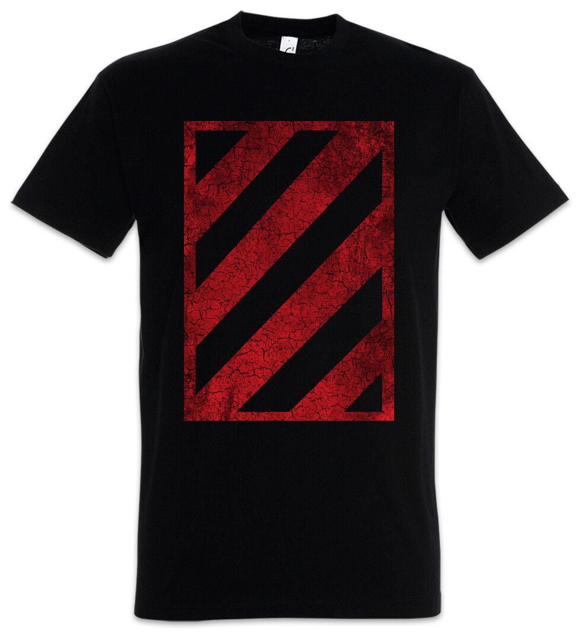 Red Black Hazard T-Shirt Red Hats The Los Angeles Bloc Colony Symbol ...
