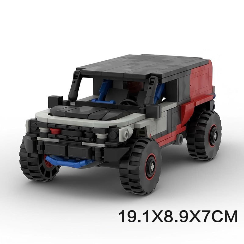 Red-Black SUV Off-Road Truck—Modular Building Kit - Walmart.com