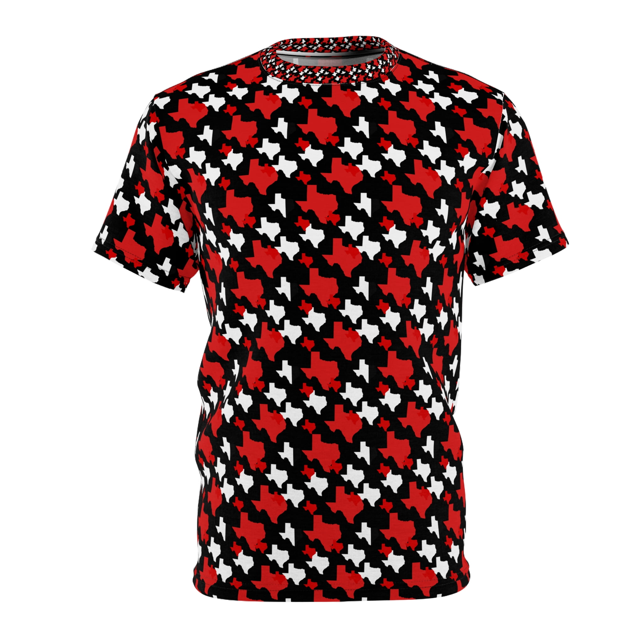 Red/Black Texas State Camouflage - Men's Polyester Tee - Walmart.com