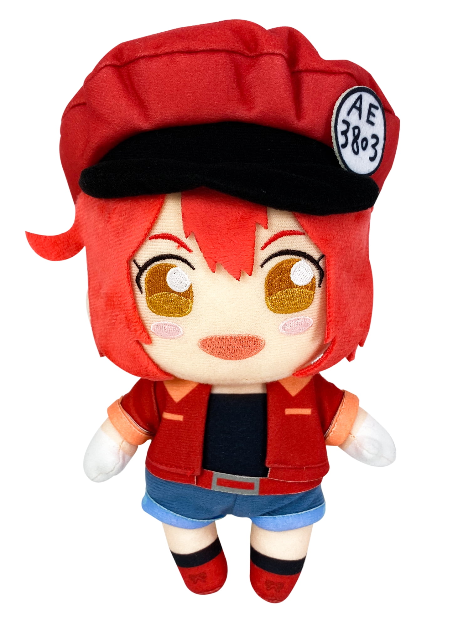 Red Blood Cell - Cells at Work 8" Plush (Great Eastern) 56735 - Walmart.com