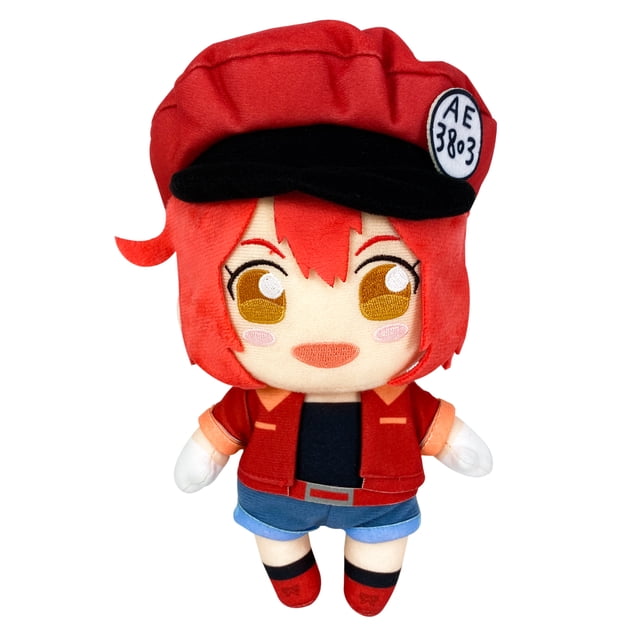 Red Blood Cell - Cells at Work 8" Plush (Great Eastern) 56735 - Walmart.com