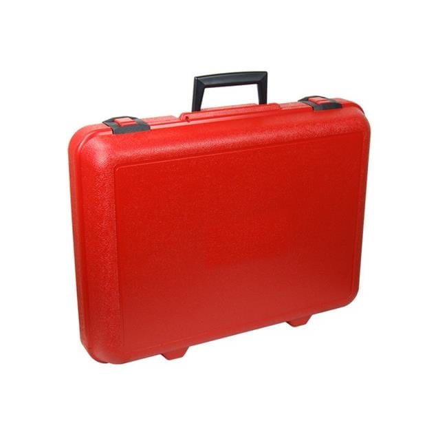 Red Blow Molded Hard Carrying Case - Walmart.com